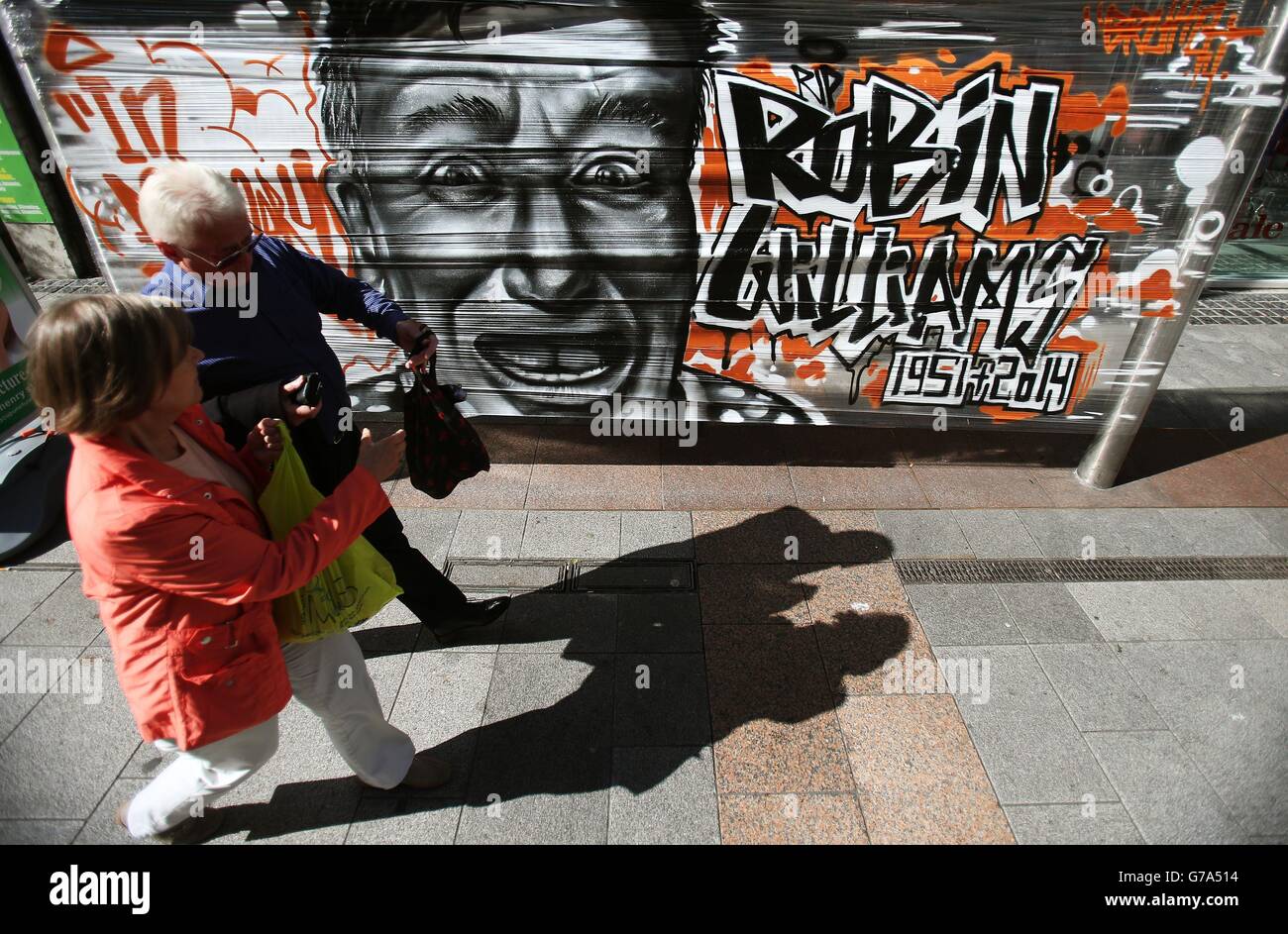 Robin williams death hi-res stock photography and images - Alamy