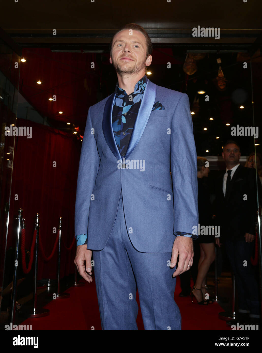 Arriving uk premiere hector search happiness hi-res stock photography ...