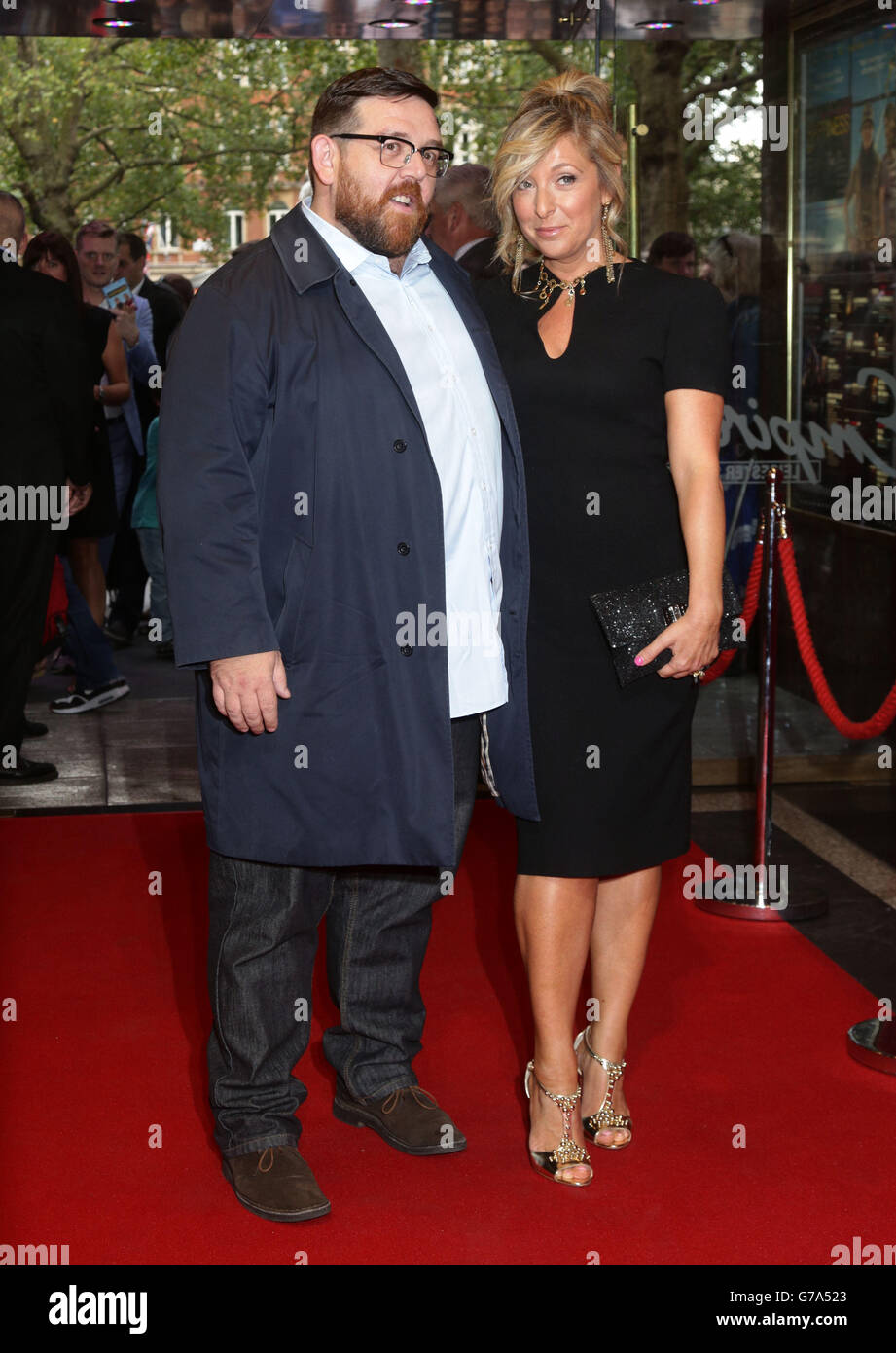 Hector And The Search For Happiness Premiere - London Stock Photo - Alamy