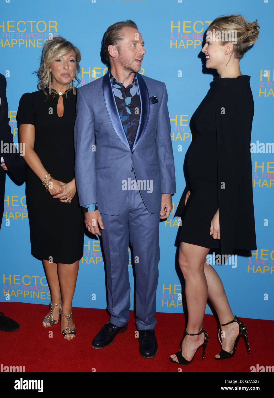 Hector And The Search For Happiness Premiere - London Stock Photo - Alamy