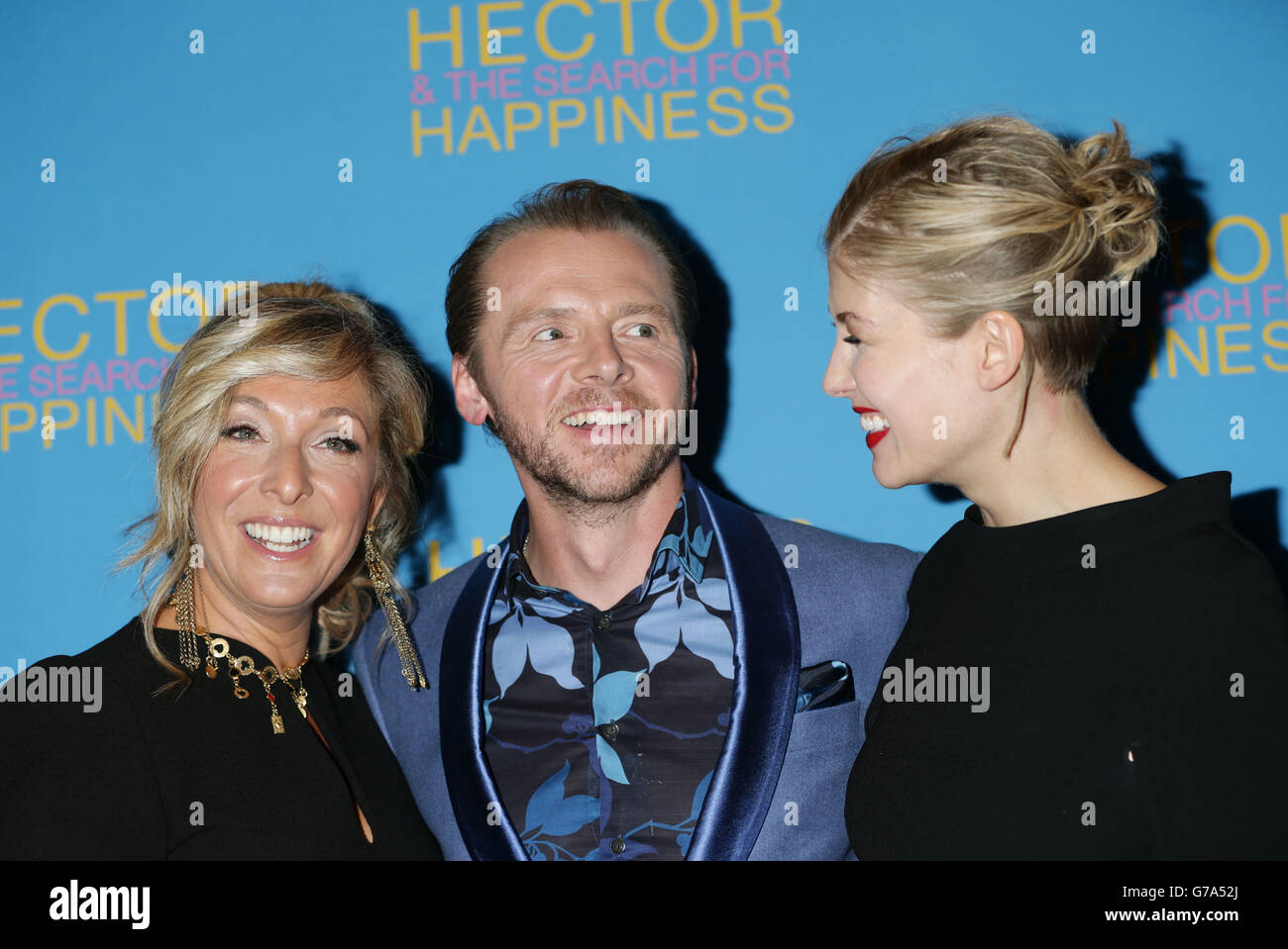 Hector And The Search For Happiness Premiere - London Stock Photo - Alamy