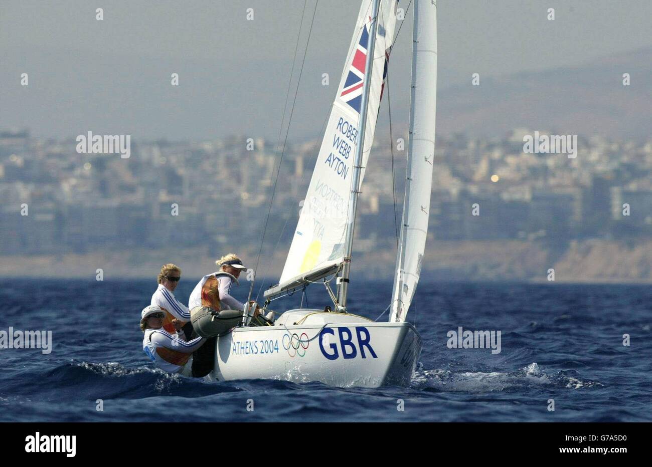 Olympics robertson gold sailing hi-res stock photography and images - Alamy