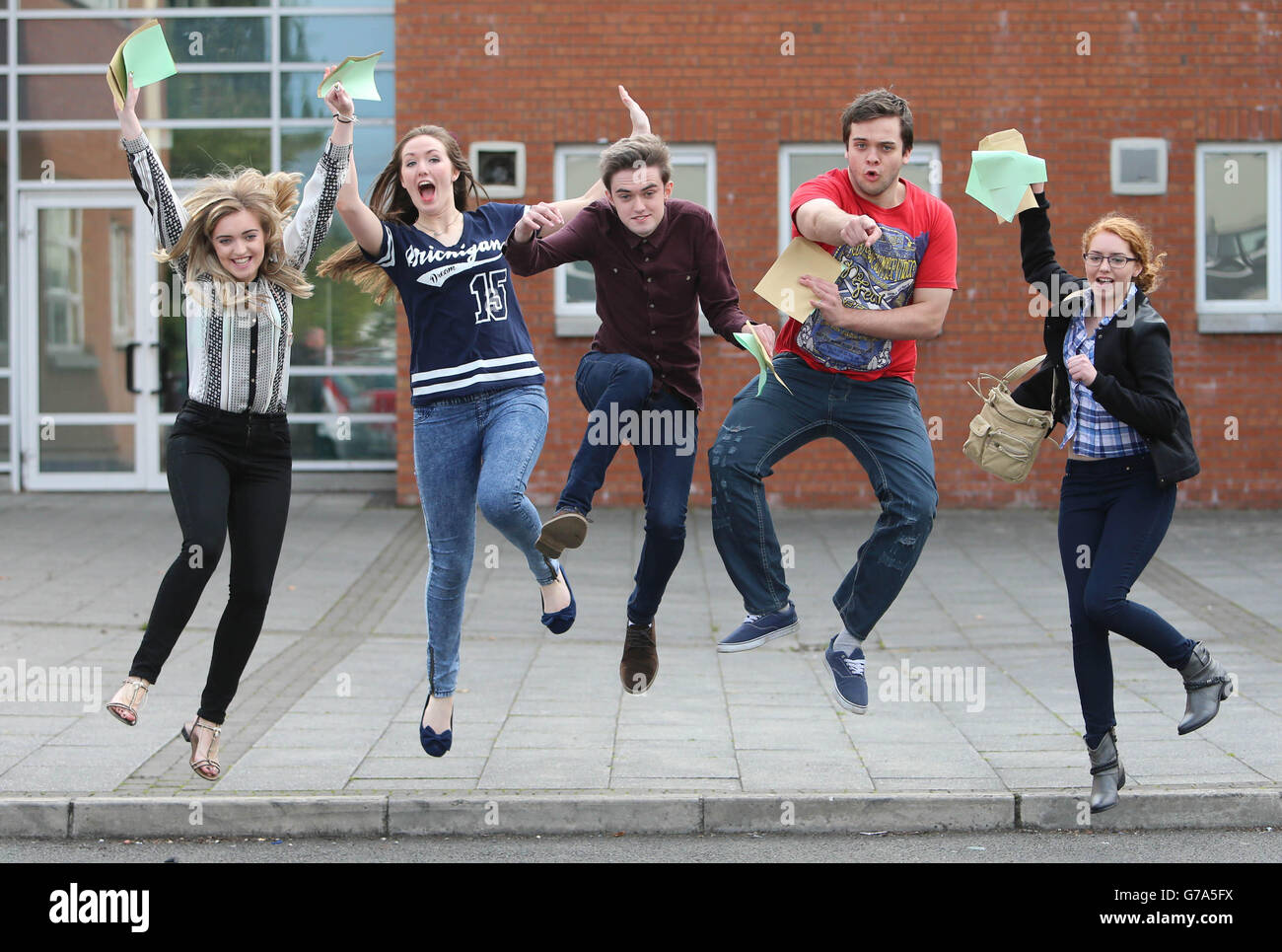 (Left-right) Aislynn Bagnall, Eileen Muckian, Antone Bagnal, Micheal ...