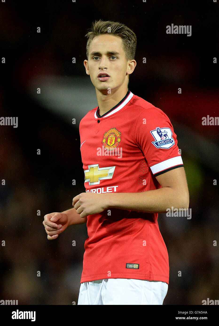 Manchester United's Adnan Januzaj in action against Valencia, during a ...
