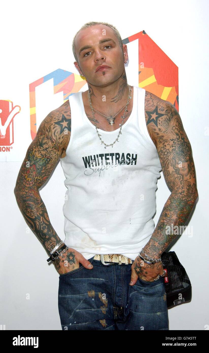 Crazy Town singer Shifty during his guest appearance on MTV's TRL ...