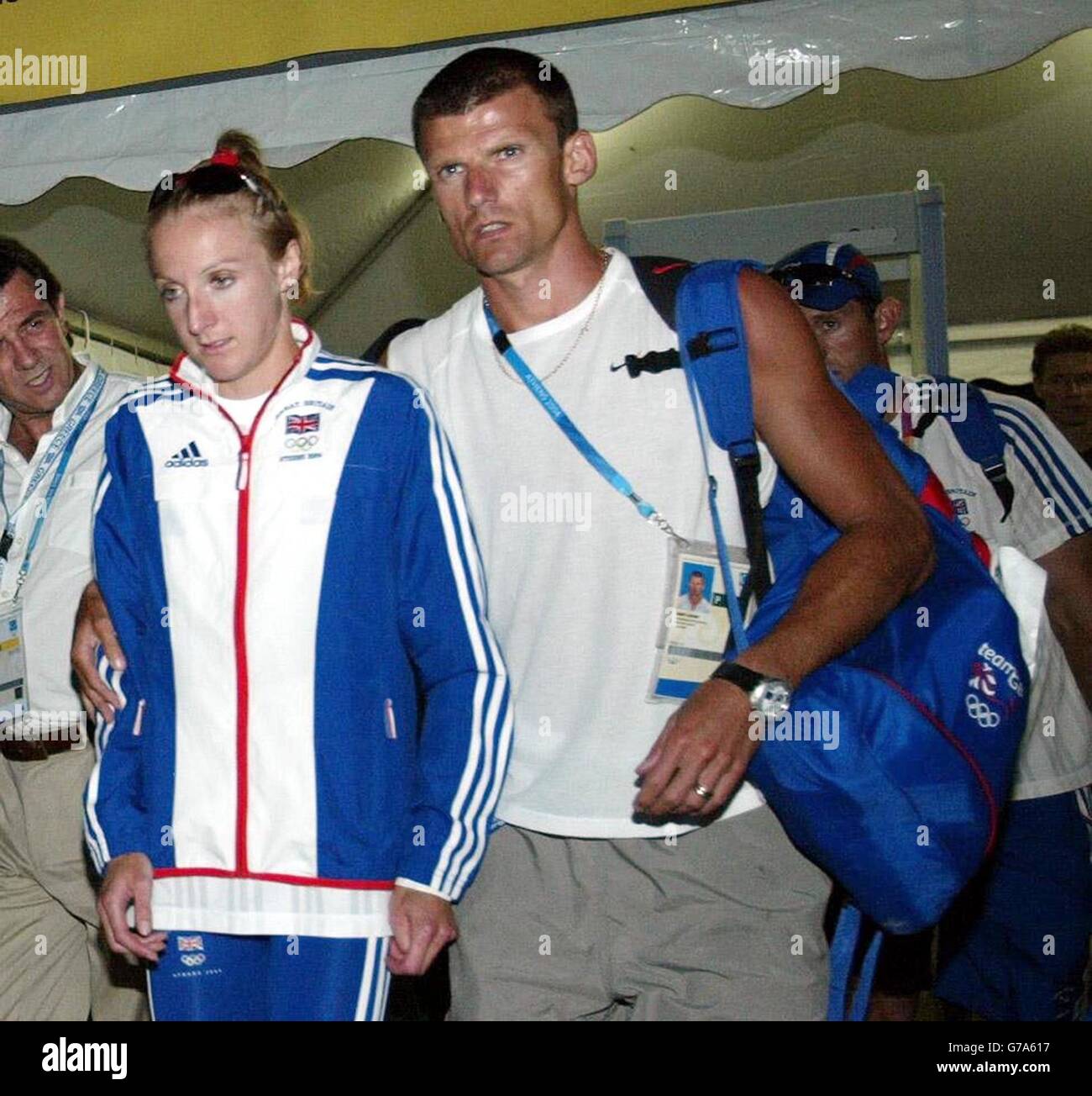 Paula Radcliffe. Paula Radcliffe with her husband Gary Lough in the ...