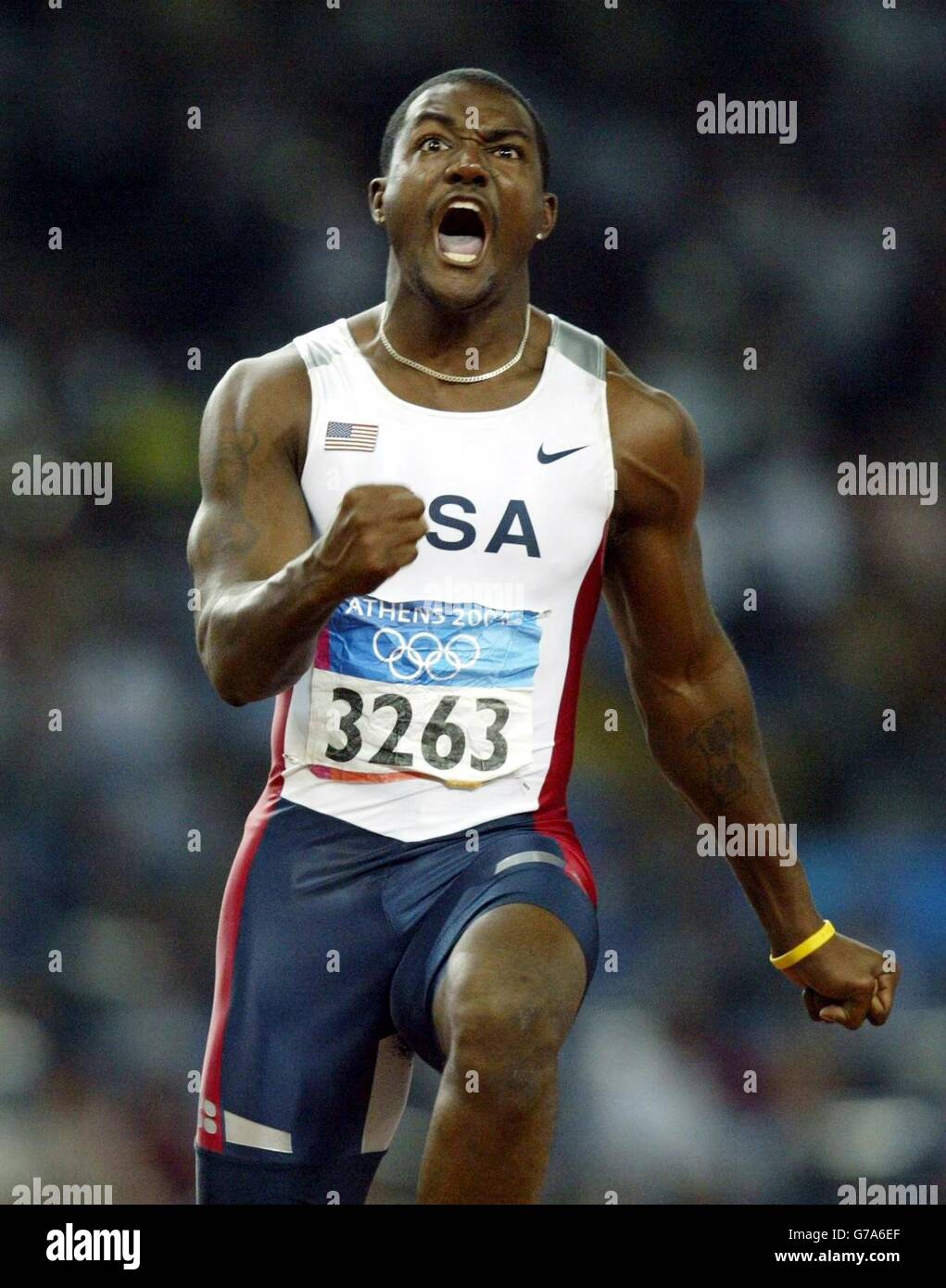 Justin gatlin of united states hi-res stock photography and images - Alamy