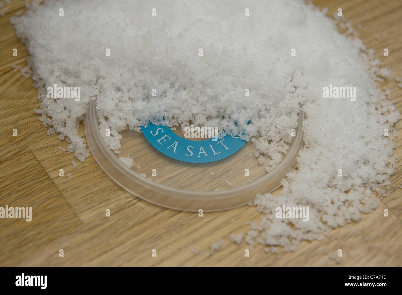 Sea salt, stock. Sea salt Stock Photo - Alamy