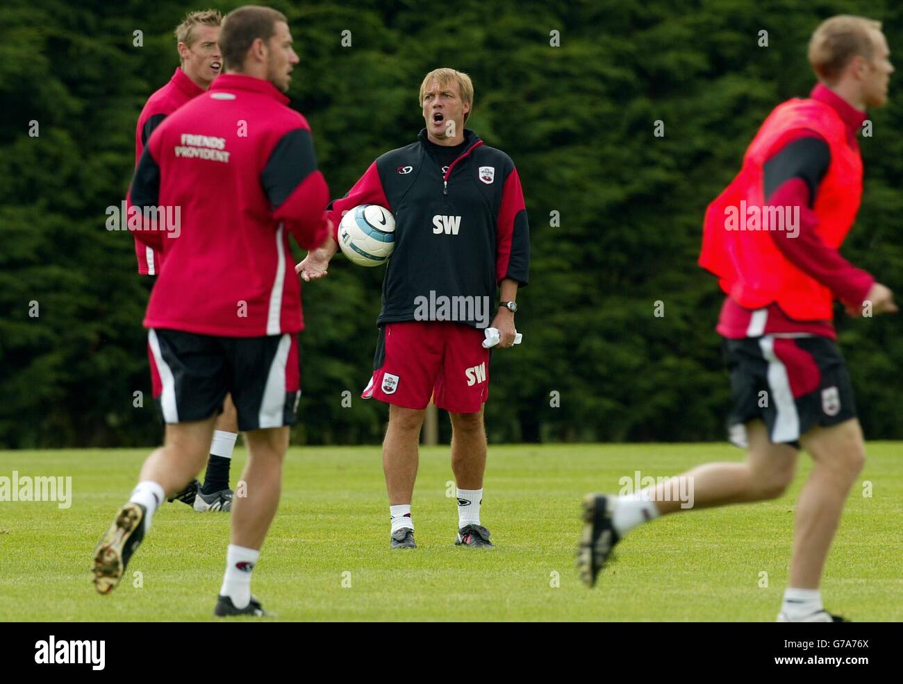 Steve Wigley new caretaker manager Stock Photo - Alamy