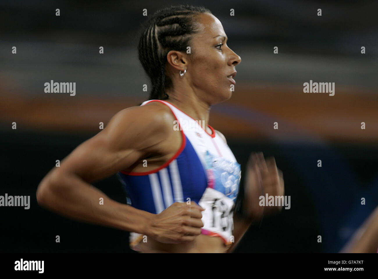 Great Britain's Kelly Holmes competes in the Women's 1500m at the ...