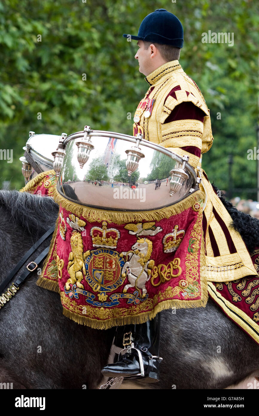 Has been as drum horse royal horse guards the blues hi-res stock ...