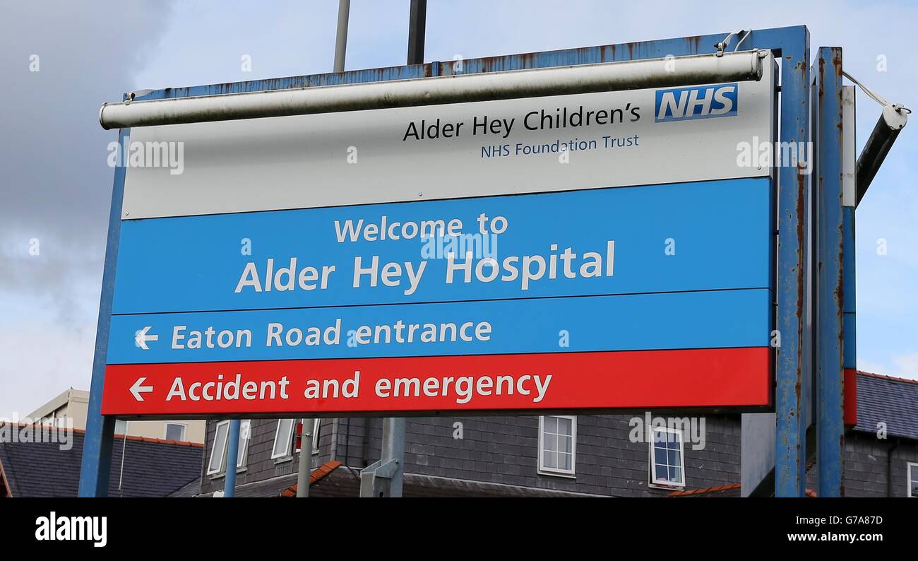 Alder Hey Children's Hospital inspection Stock Photo - Alamy