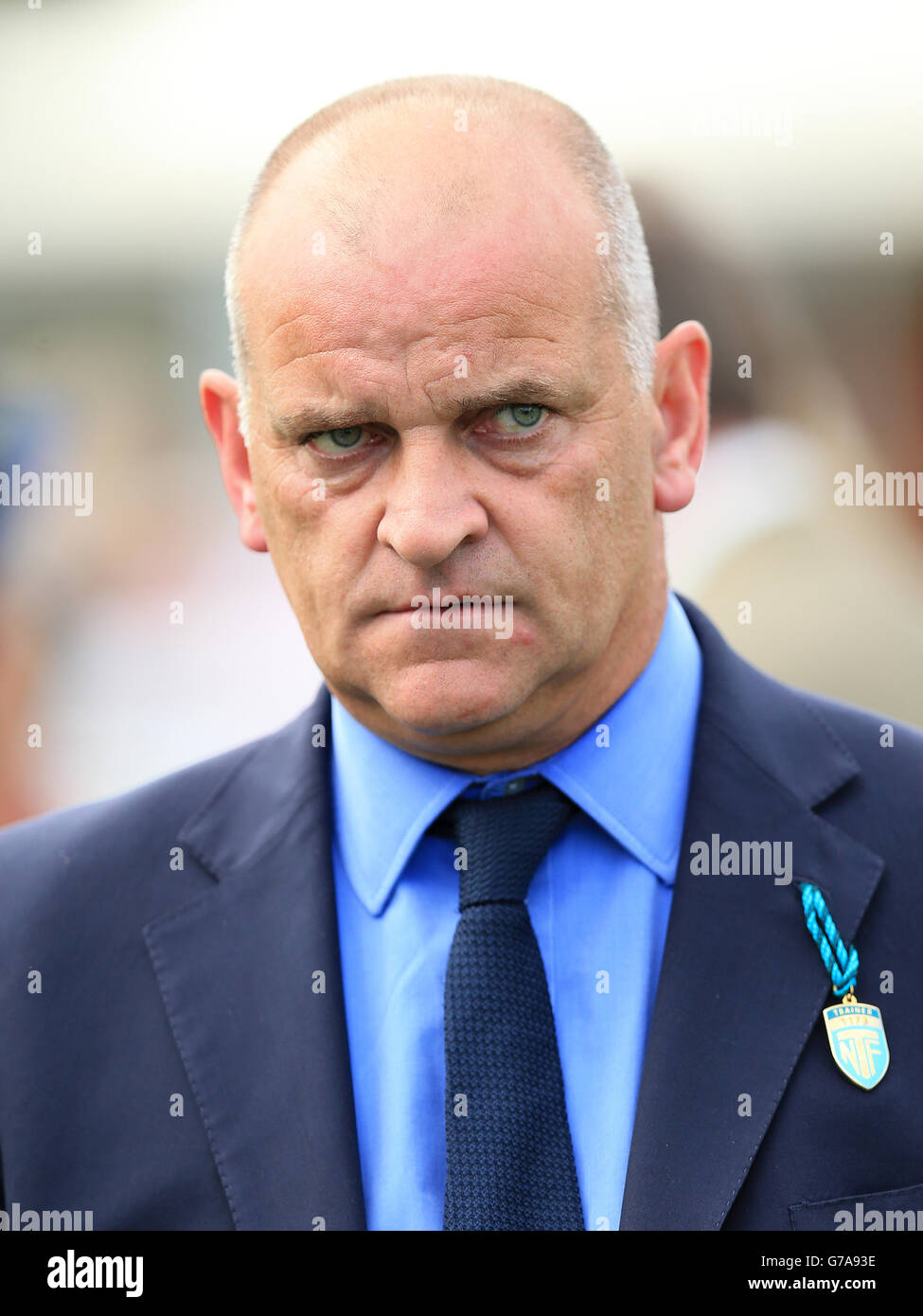 Trainer brian meehan at newbury racecourse hi-res stock photography and ...