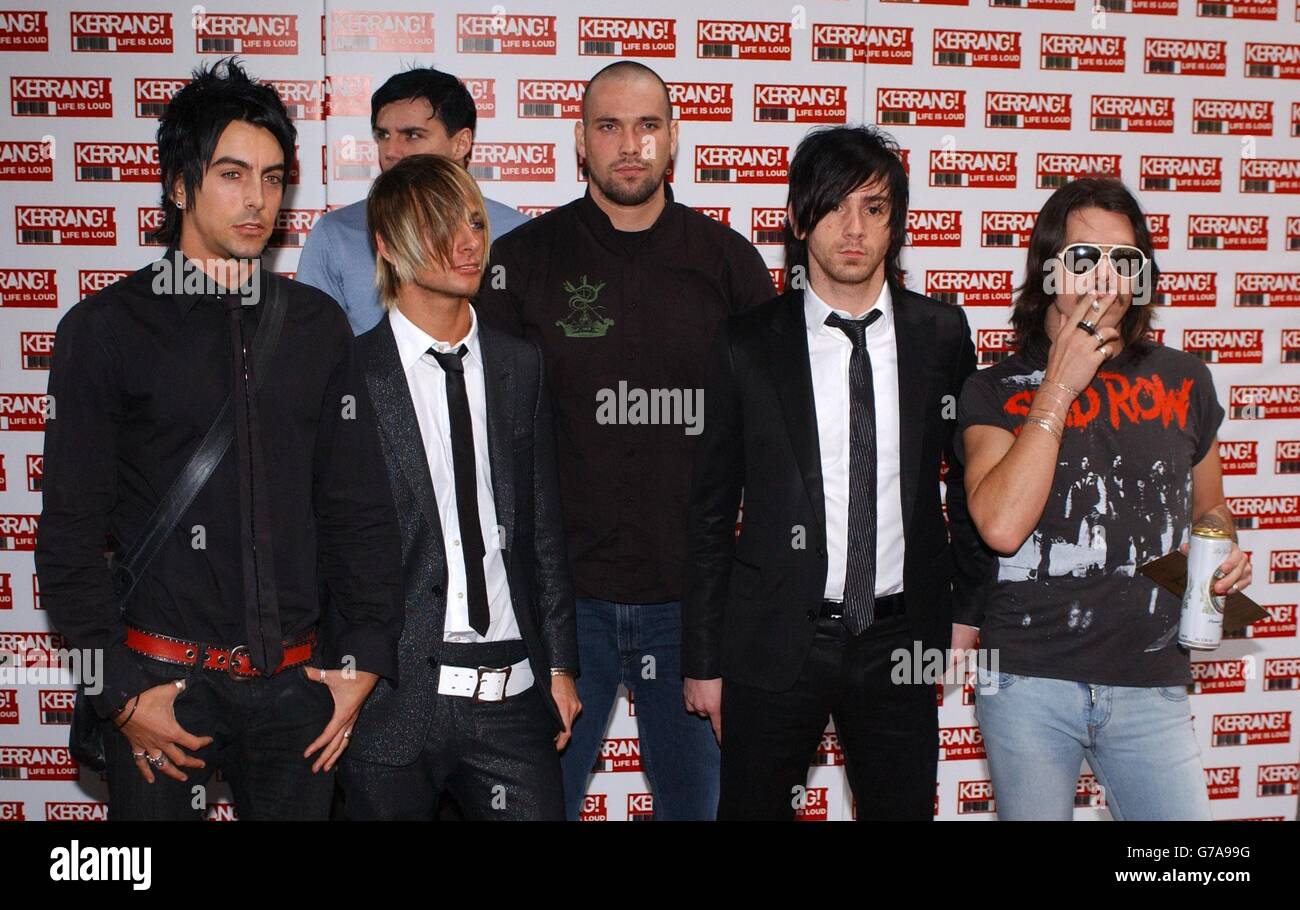 The Lostprophets during the 11th Kerrang! Awards at the Truman Brewery ...