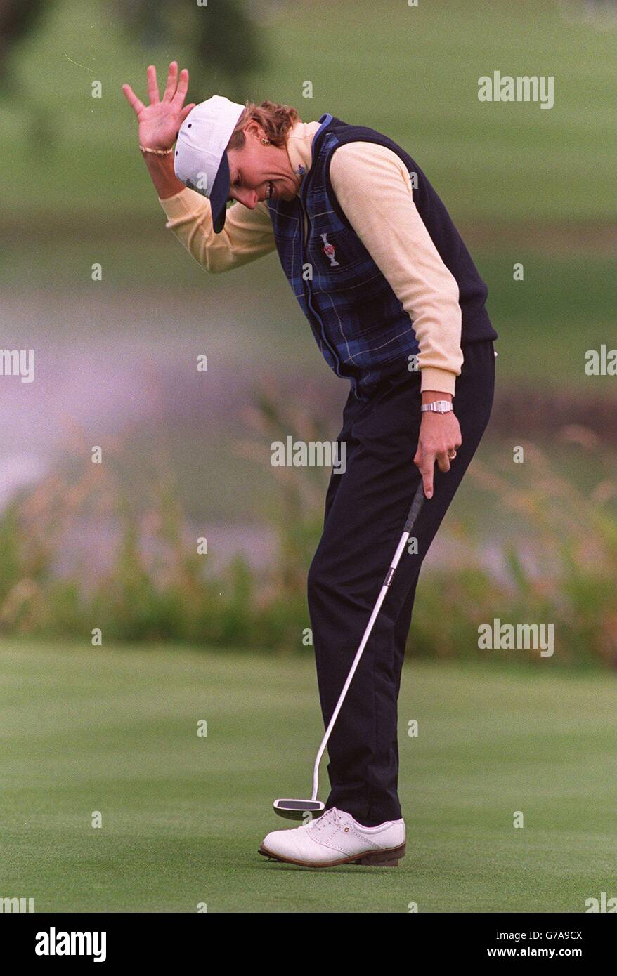Golf. Solheim Cup. Europe v USA. Catrin Nilsmark Sweden, Solheim Cup ...