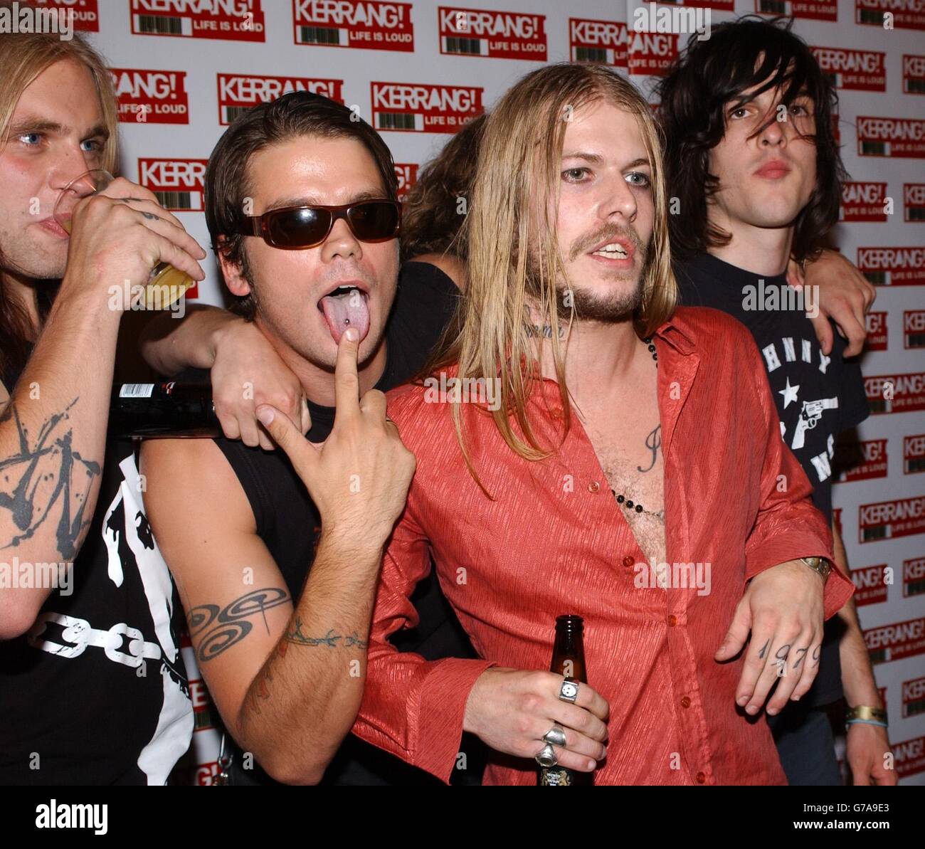 Kerrang awards 2004 hi-res stock photography and images - Alamy