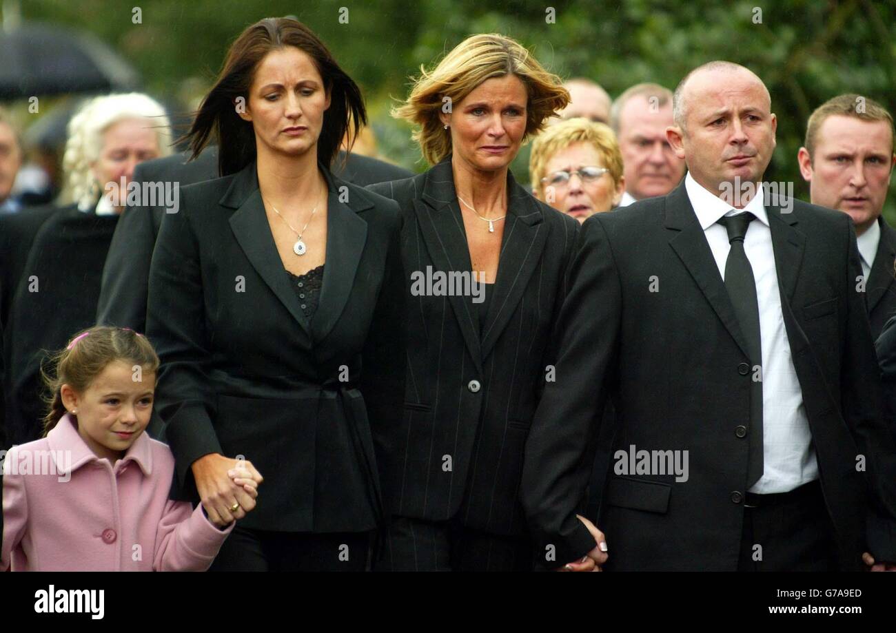 Funeral for Ex Miner Keith Frogson Stock Photo - Alamy