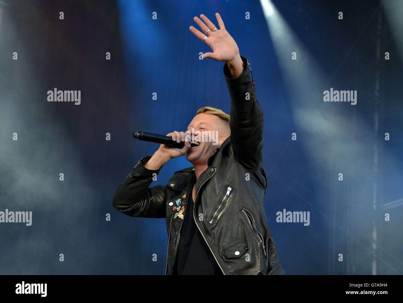 Leeds Festival 2014 - Day One. Macklemore, real name Ben Haggerty ...
