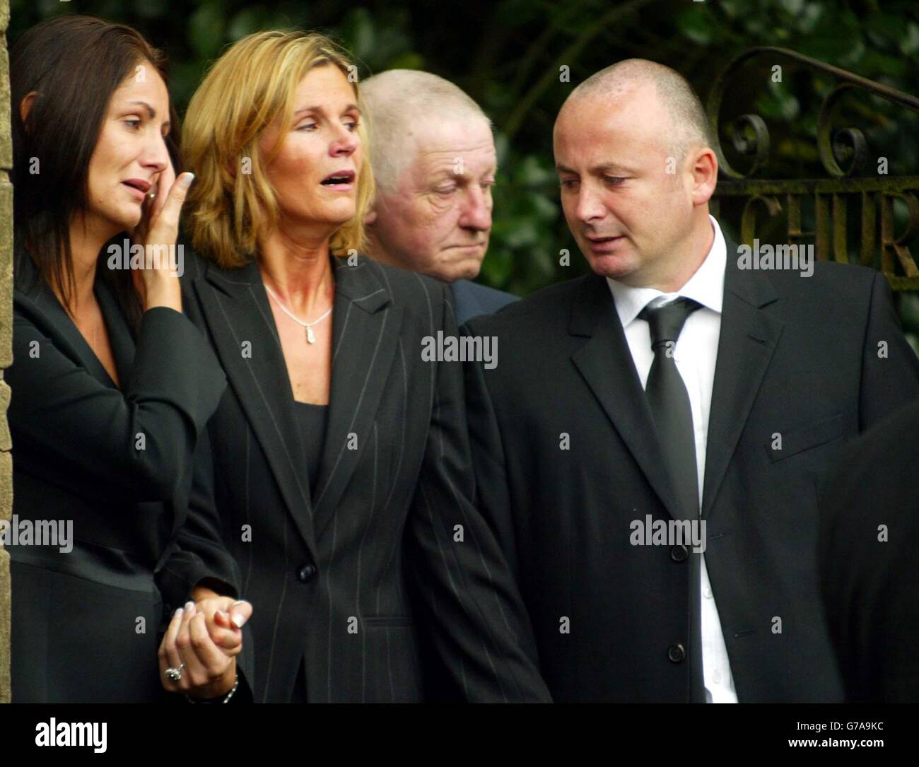 The Funeral for Ex Miner Keith Frogson took place at St Johns Church ...