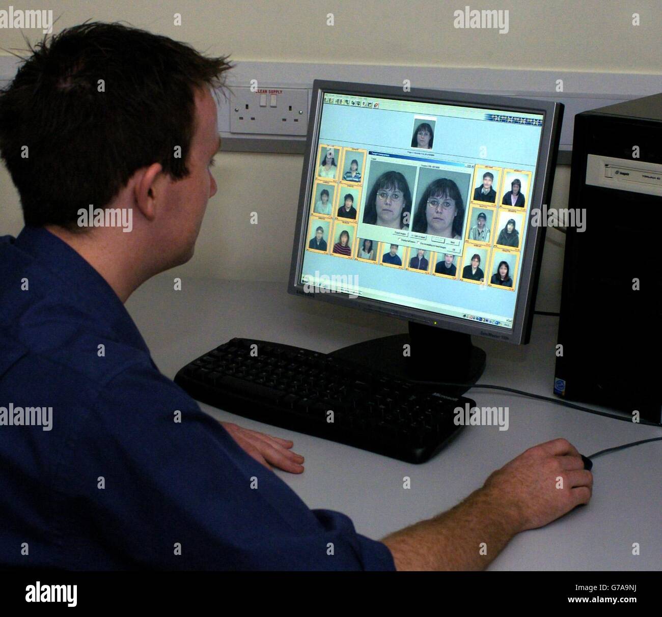 New Hi-tech Computer System Stock Photo - Alamy