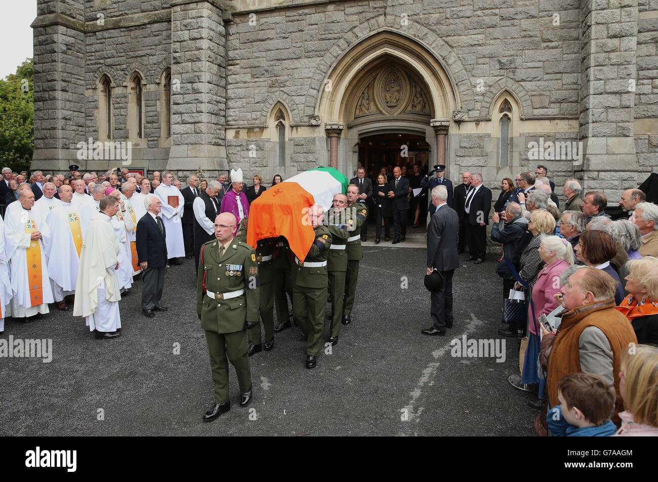 Albert Reynolds funeral Stock Photo - Alamy