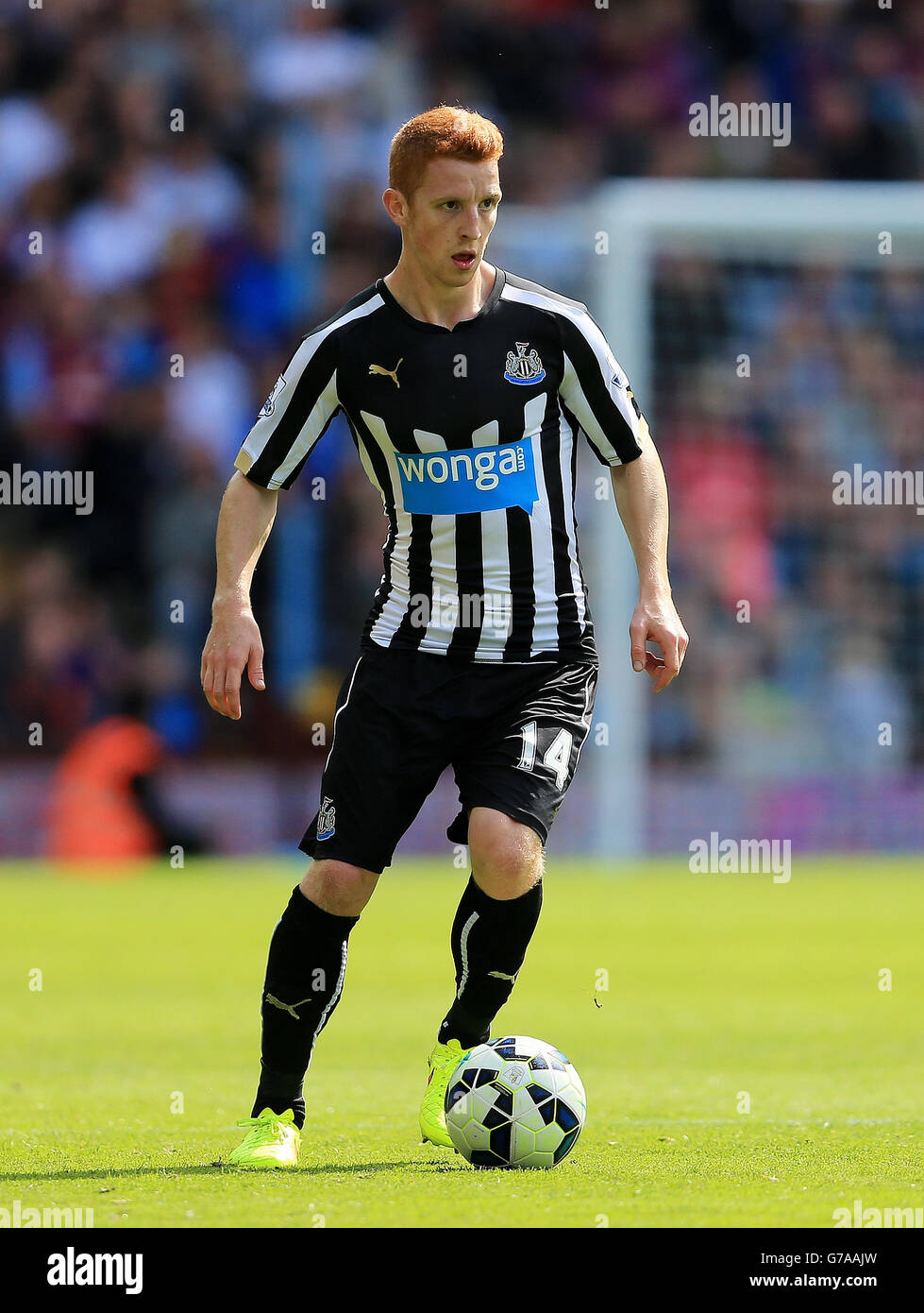 Newcastle United's Jack Colback during the Barclays Premier League ...