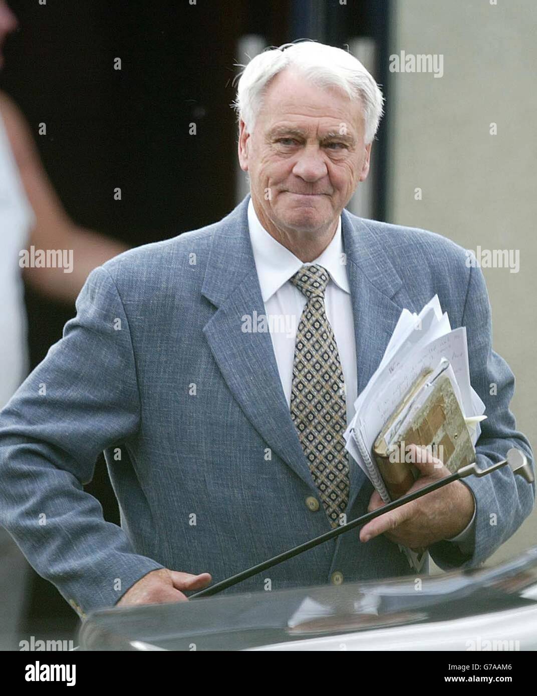 Sir Bobby Robson - Newcastle Sacking Stock Photo - Alamy