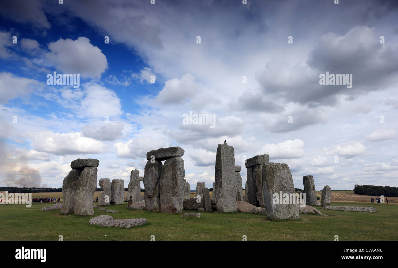 A general view of Stonehenge Stock Photo - Alamy