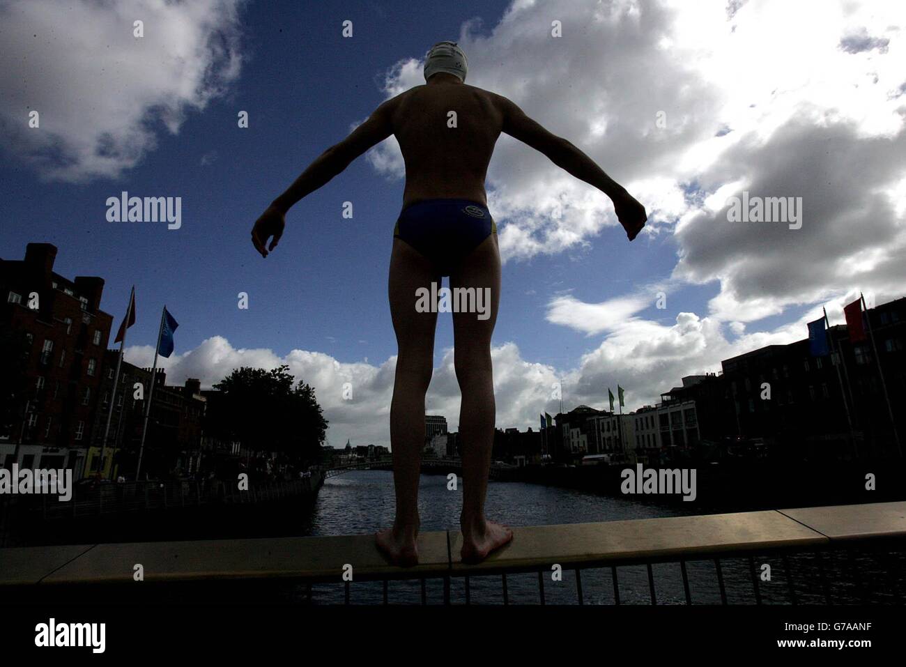 Swimming annual liffey swim hi-res stock photography and images - Alamy
