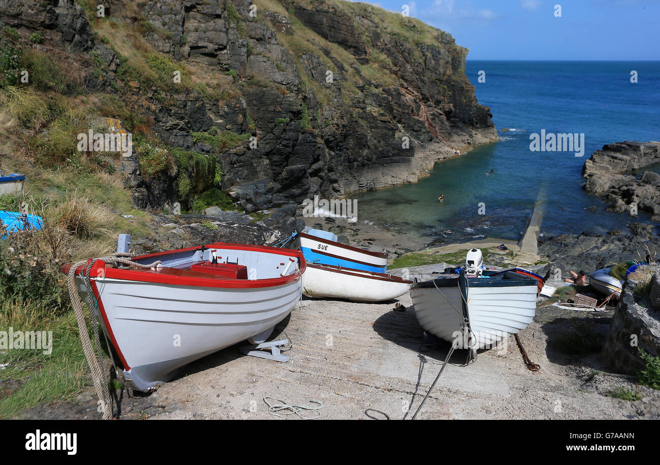 Church Cove, Cornwall Stock Photo - Alamy