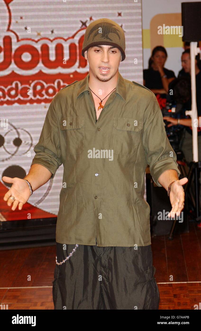 Choreographer Wade Robson during a photocall to launch a week-long boot ...
