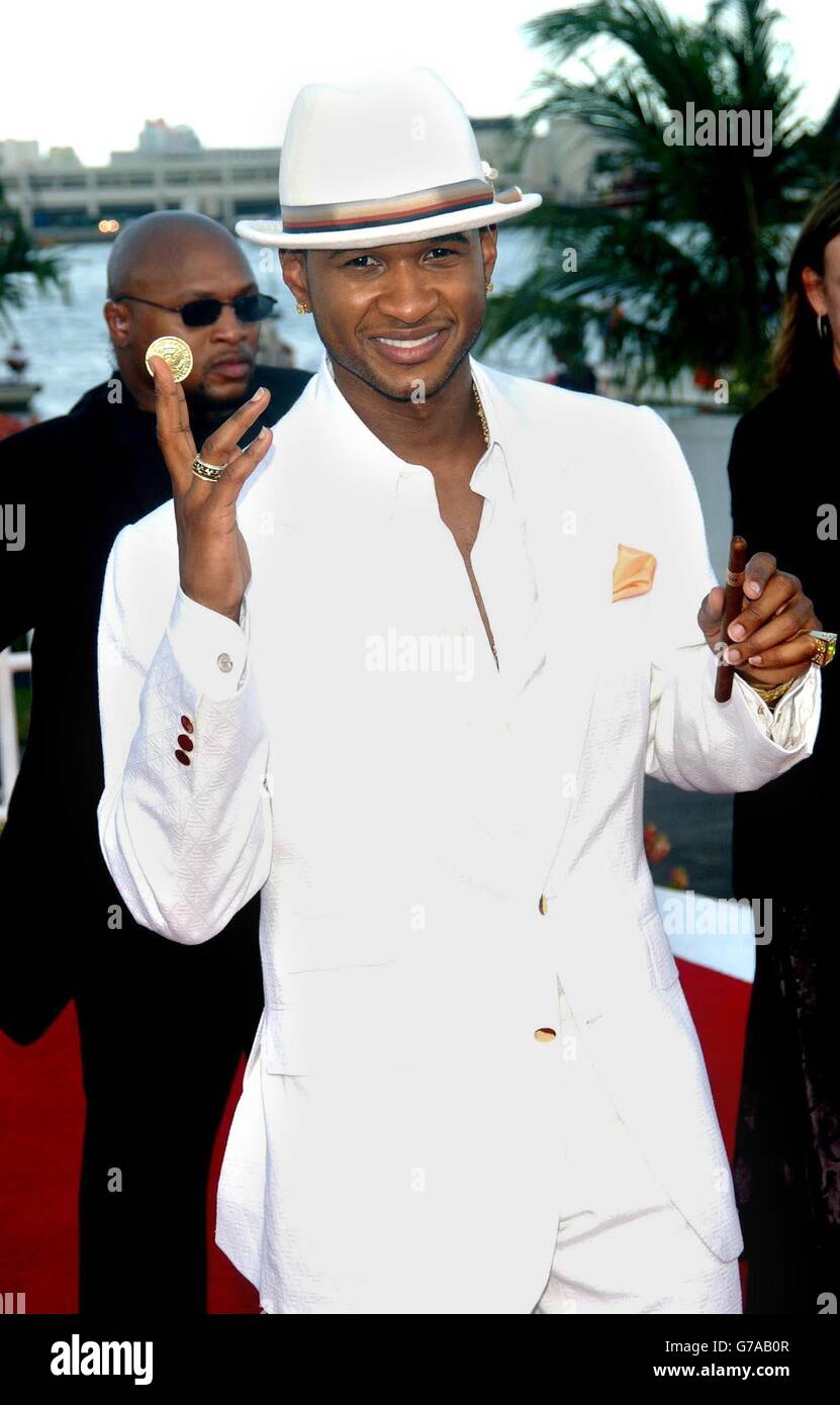 Usher - MTV Video Music Awards Stock Photo - Alamy