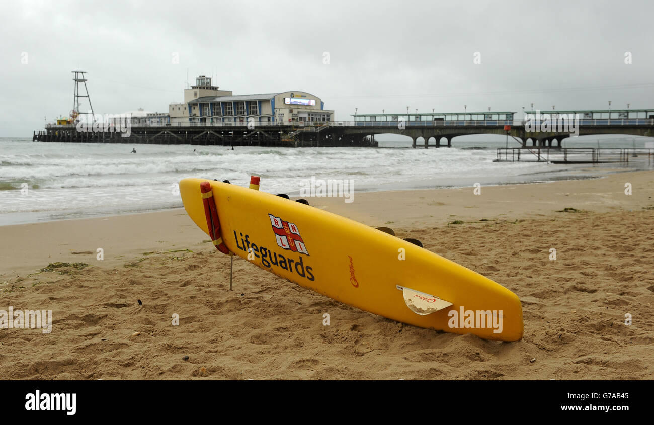 RNLI Lifeguard Stock Stock Photo - Alamy