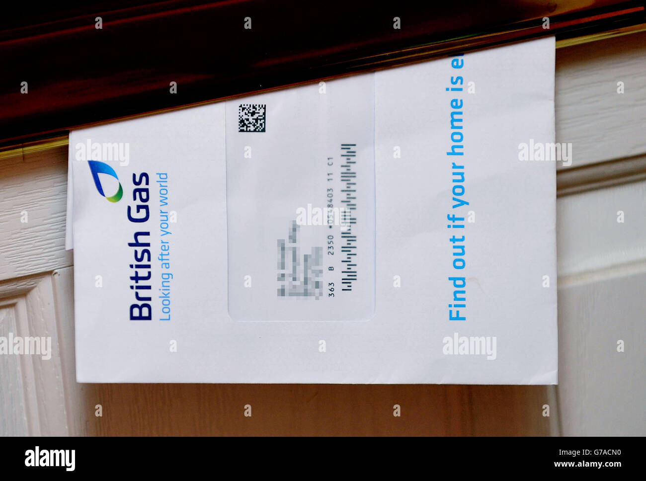 British gas letter hi-res stock photography and images - Alamy