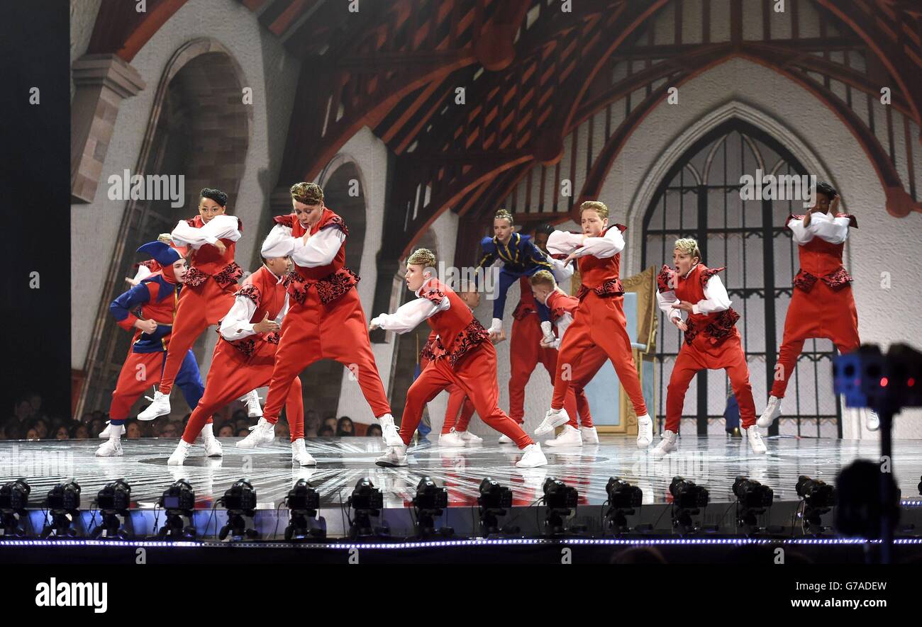 Unity Academy perform on the final of Sky Tv's Got To Dance at Earl's ...