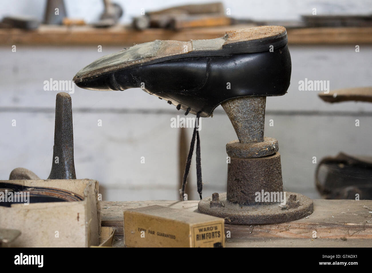 Cobbler tools hi-res stock photography and images - Alamy