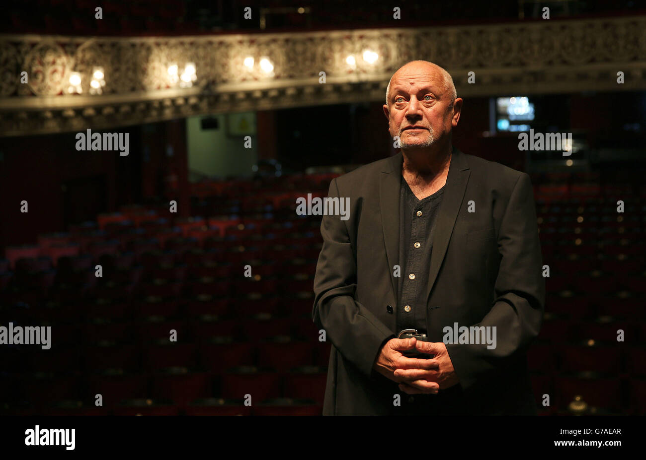 Actor, director and playwright Steven Berkoff at the Gaiety Theatre ...