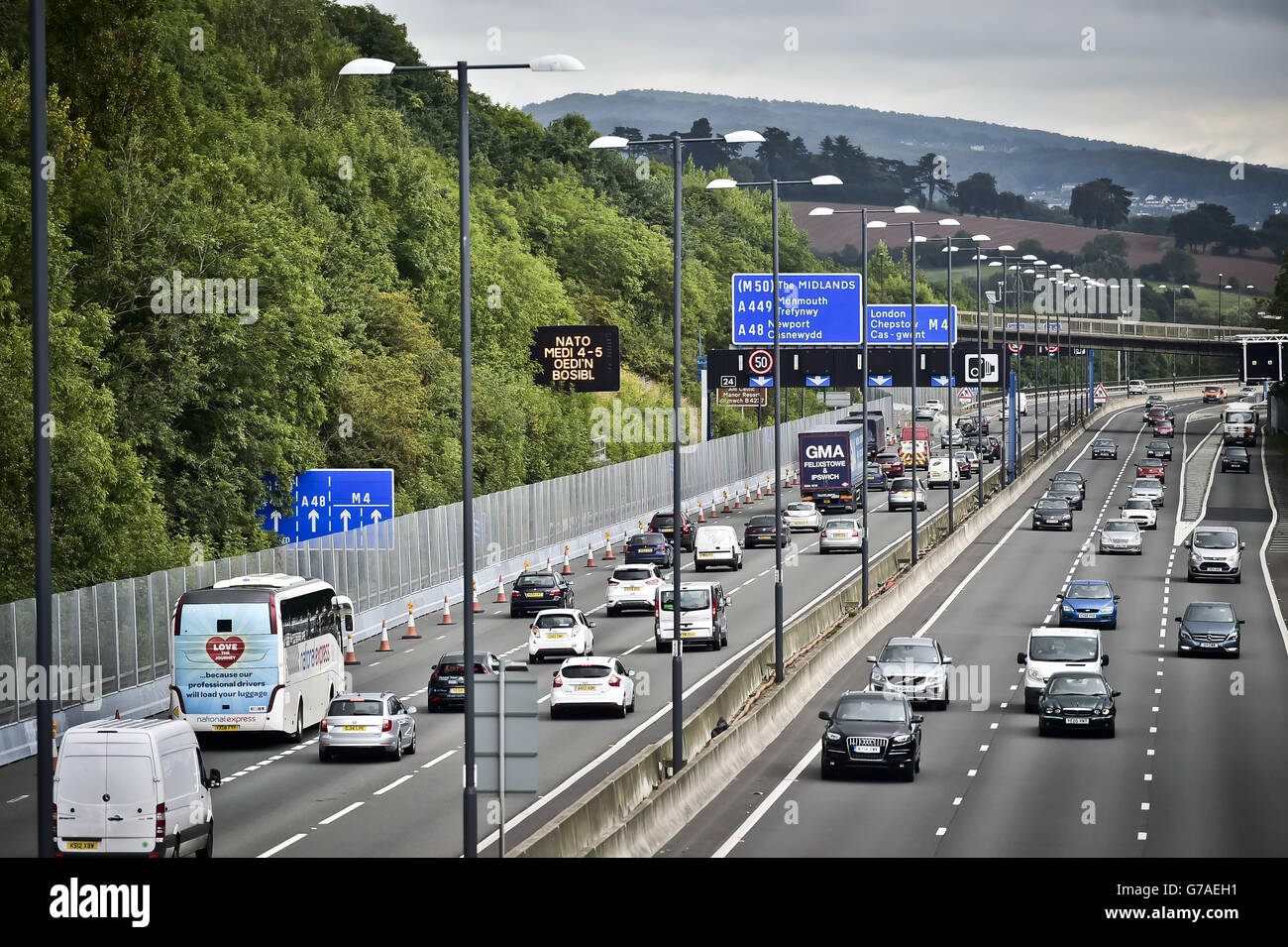 M4 junction 24 hi-res stock photography and images - Alamy