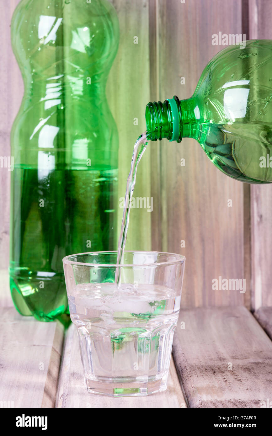 cold mineral water in a glass Stock Photo - Alamy