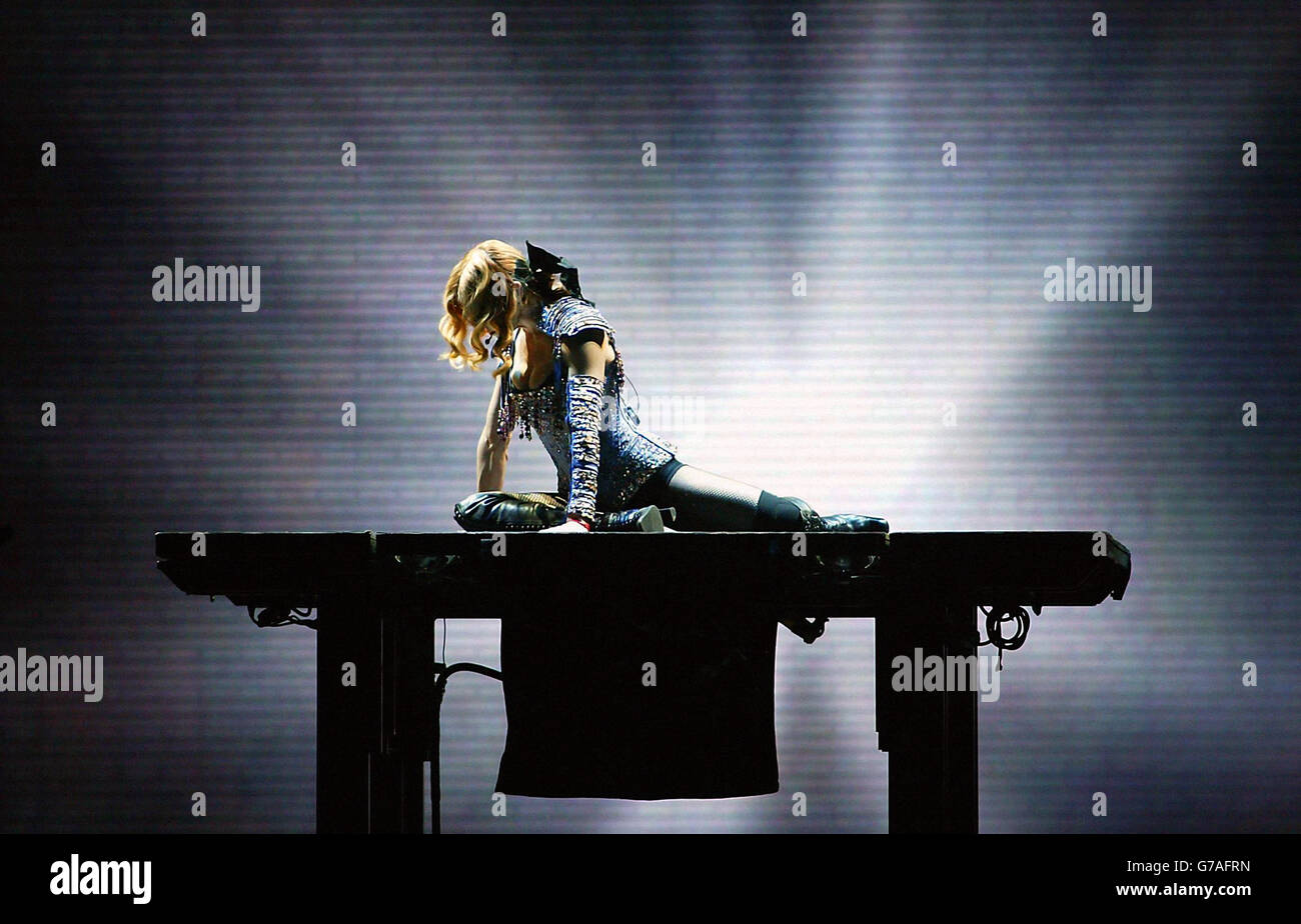 Madonna Concert - MEN Arena, Manchester Stock Photo - Alamy