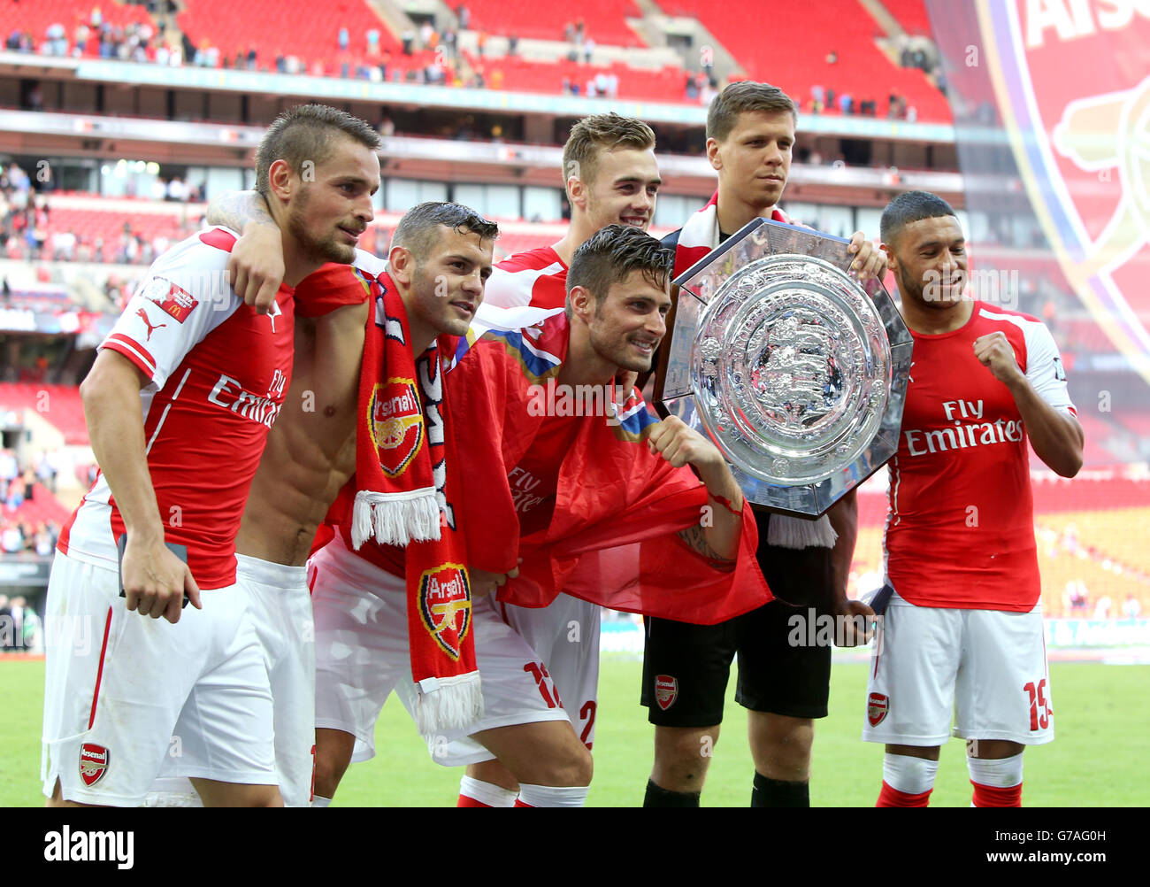 Soccer - FA Community Shield 2014 - Arsenal v Manchester City - Wembley ...