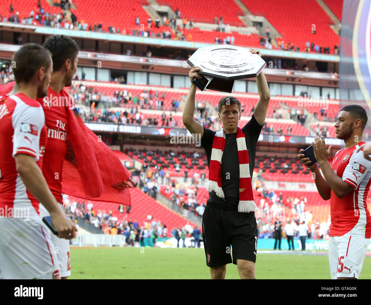 Soccer - FA Community Shield 2014 - Arsenal v Manchester City - Wembley ...