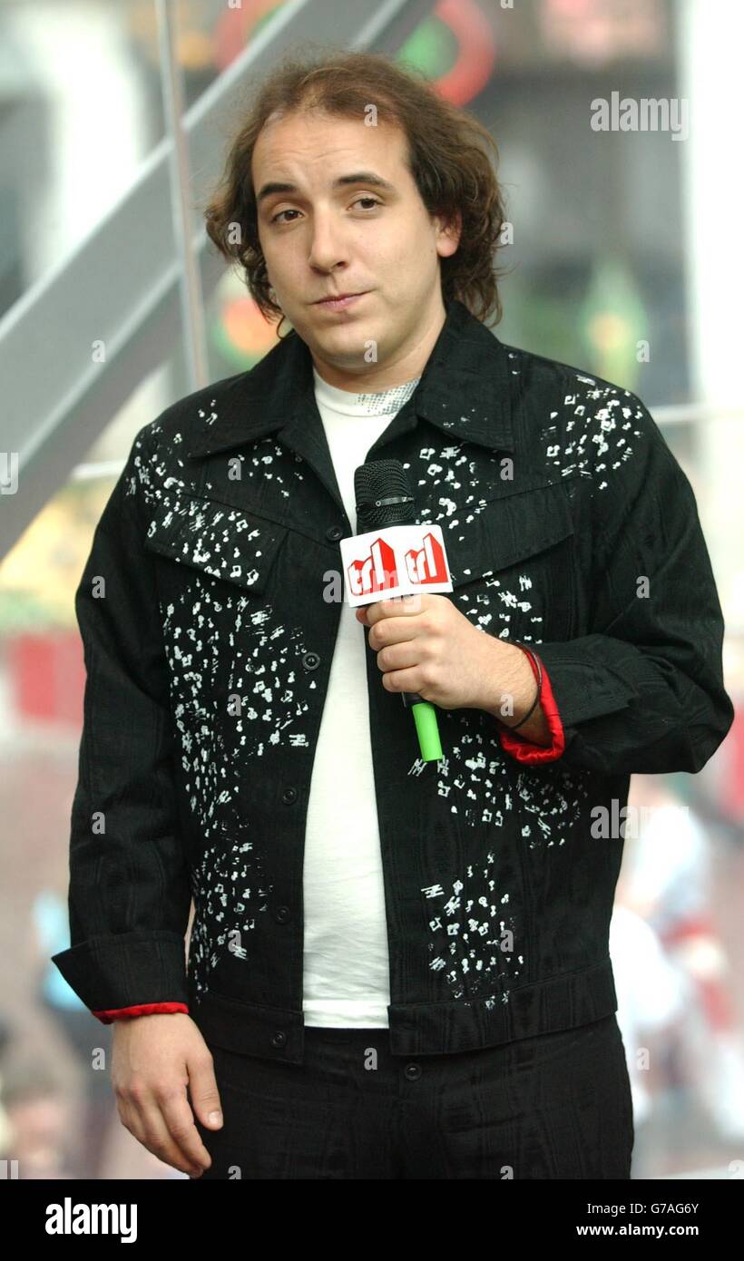 Har Mar Superstar MTV's TRL Stock Photo - Alamy