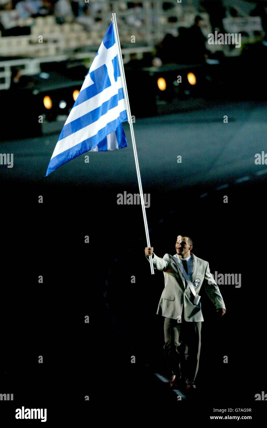 2004 olympics opening ceremony hi-res stock photography and images - Alamy