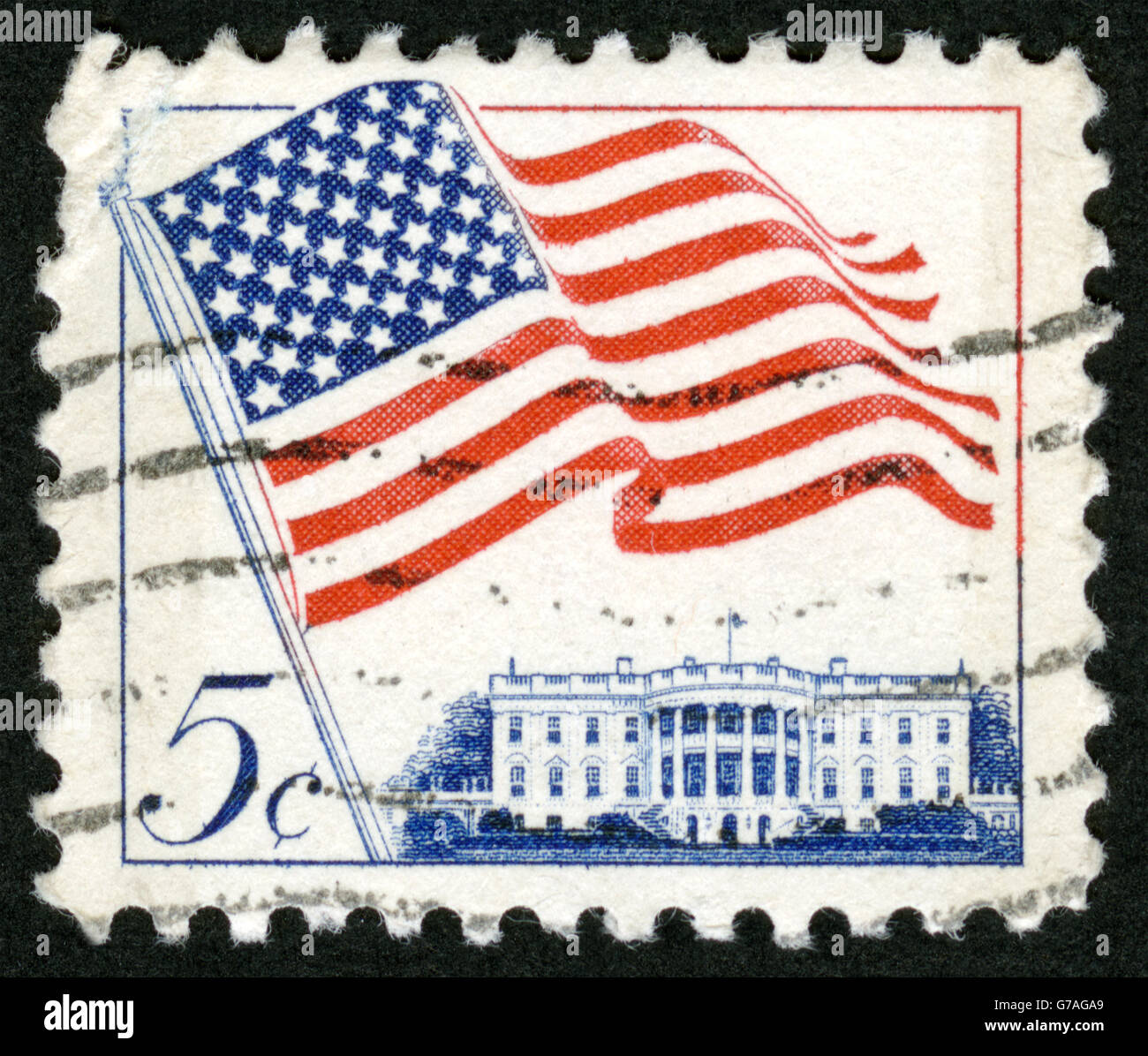 U s flag detail hi-res stock photography and images - Alamy
