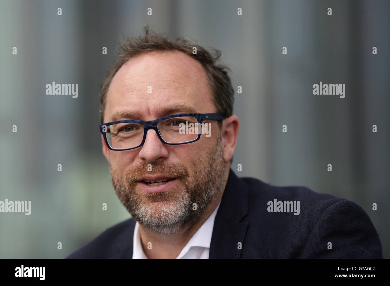Jimmy Wales (founder of Wikipedia and Wikimedia Foundation), one of the ...