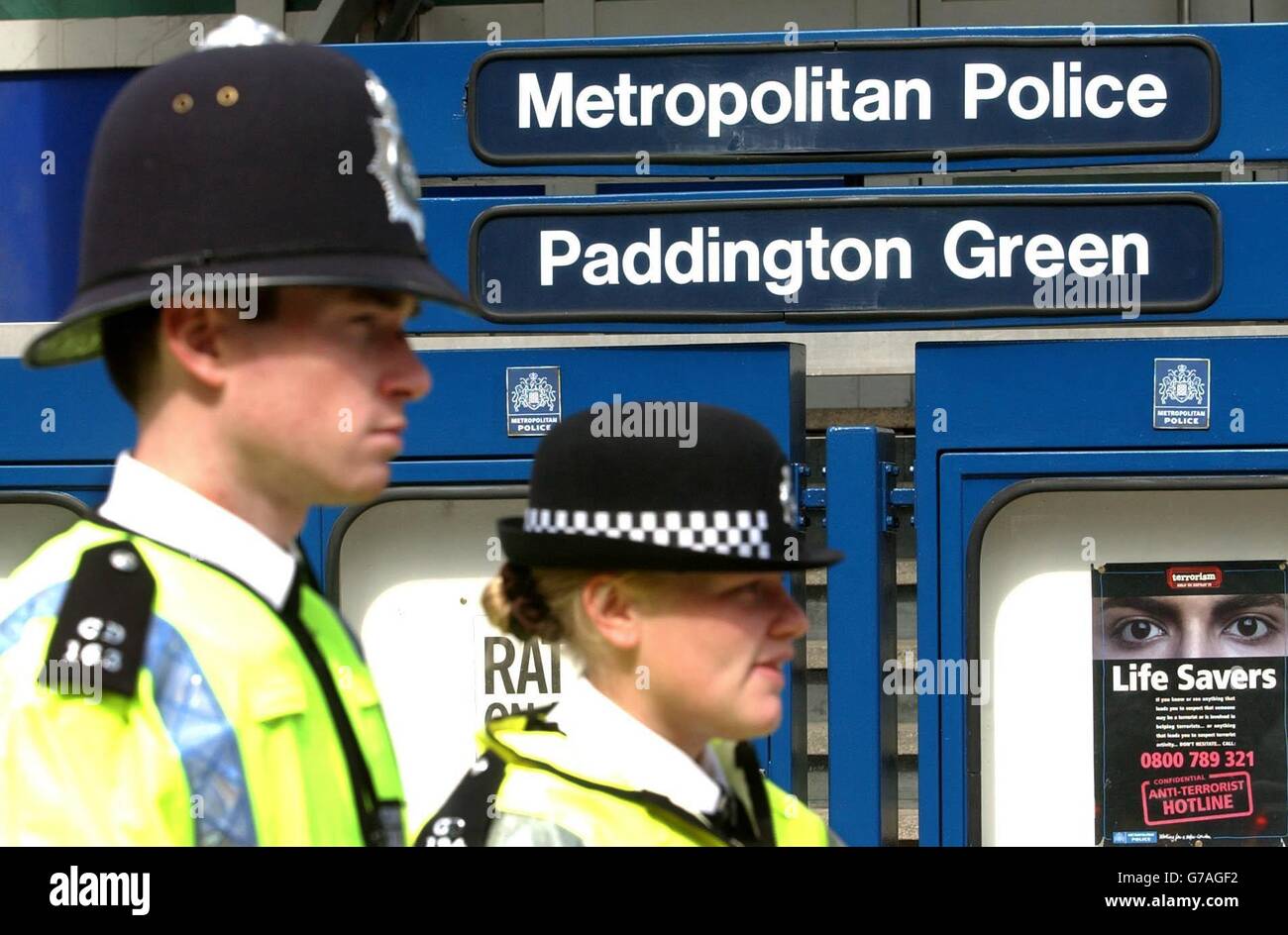 POLICE Terror 2 Stock Photo - Alamy