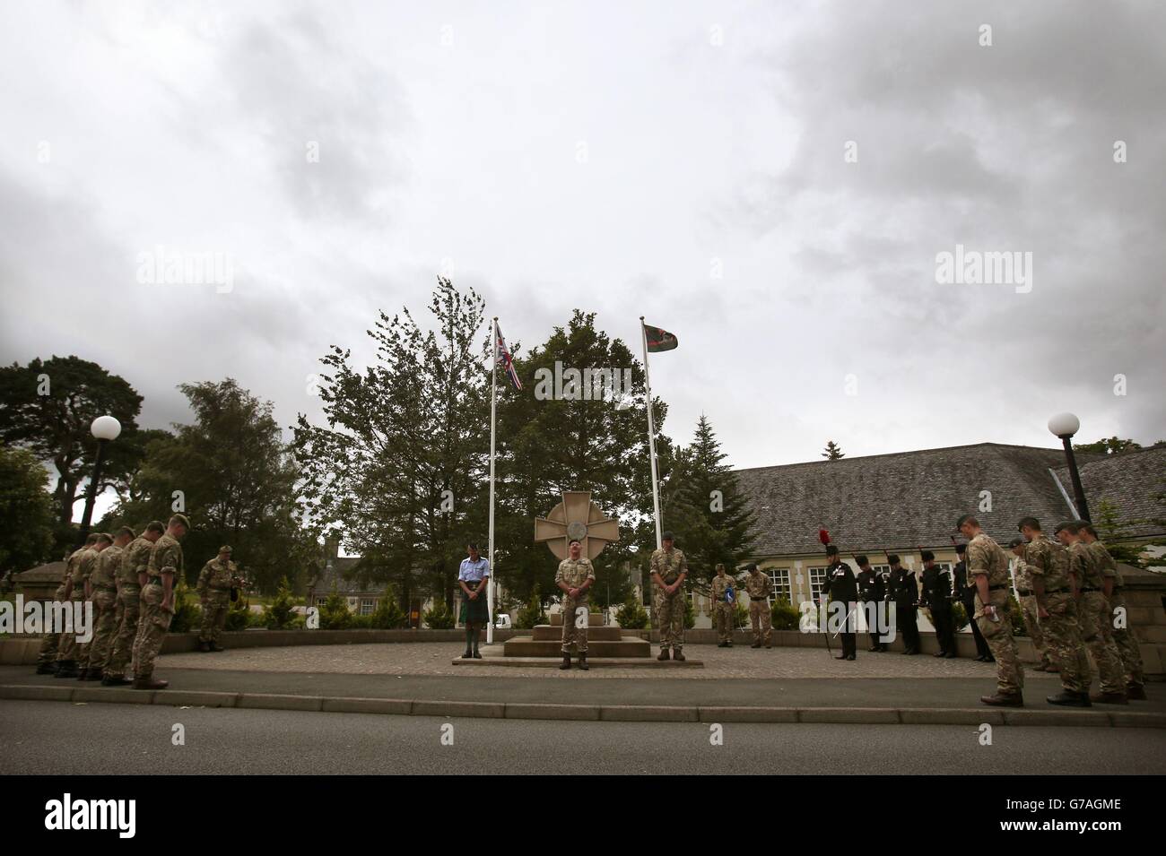 Dreghorn Barracks Handover Ceremony High Resolution Stock Photography ...