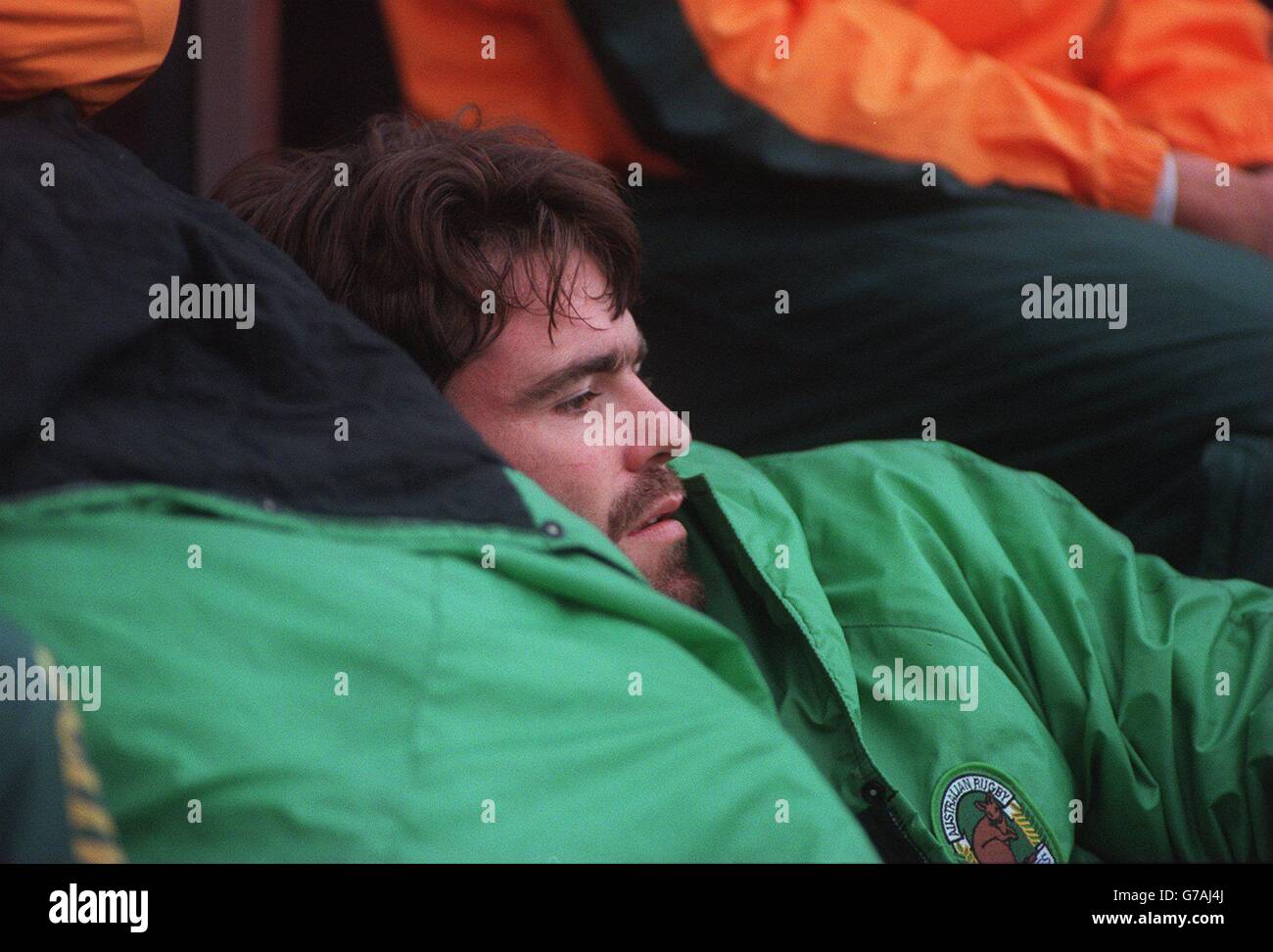 International Rugby. Scotland 'A' v Australia. Mark Connors, Australia ...