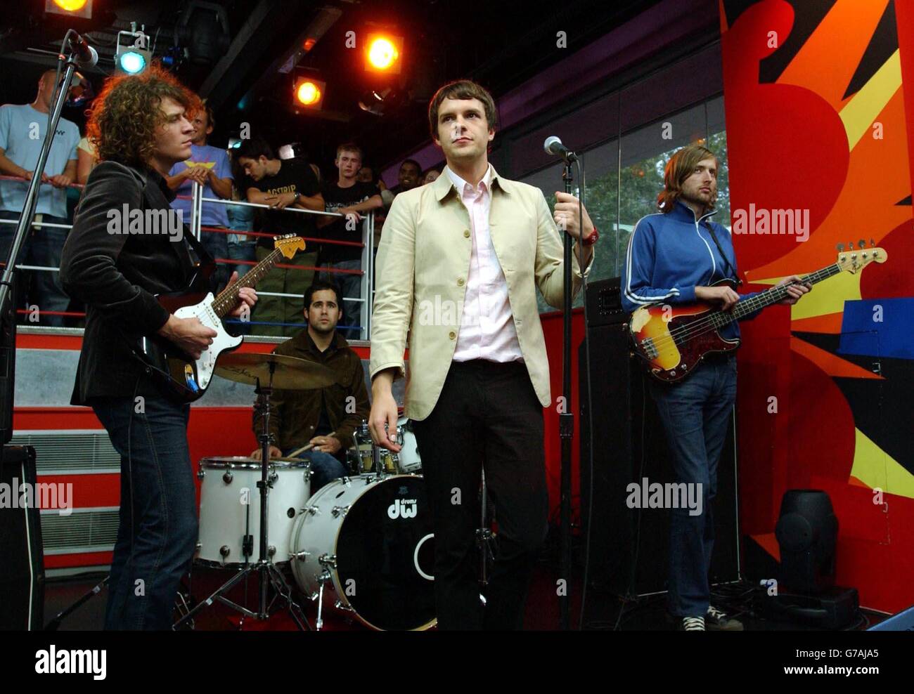 The Killers MTV's TRL - Total Request Live - show Stock Photo - Alamy